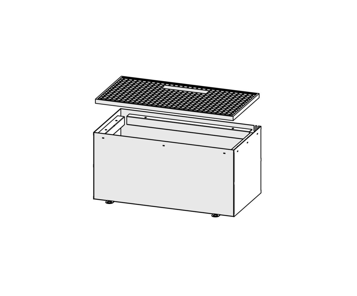 PURA Auffangbecken 250 L mit Gitter | Pura Brunnen, 773,50